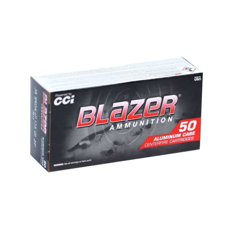 CCI Blazer 38 Special +P Ammo 125 Grain Jacketed Hollow Point - 3514